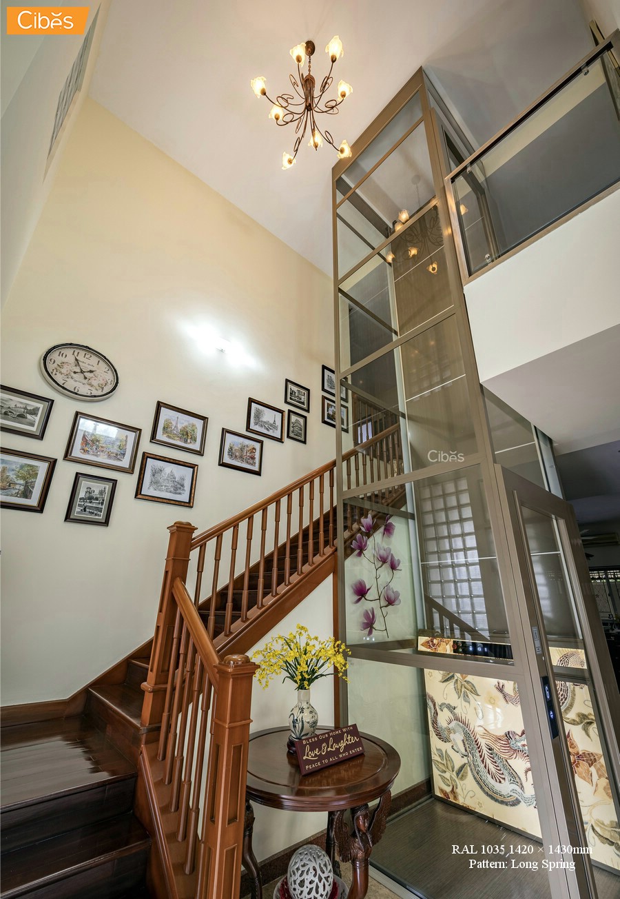 g+2 home lift | Voyager Aurora residential lifts for your luxury space