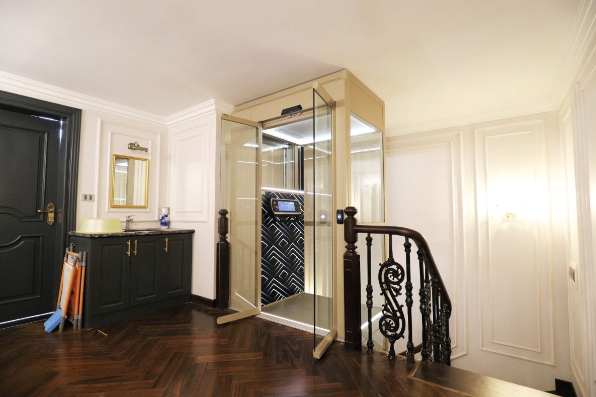 4 person home lift | V80 – Platform | Cibes residential lifts
